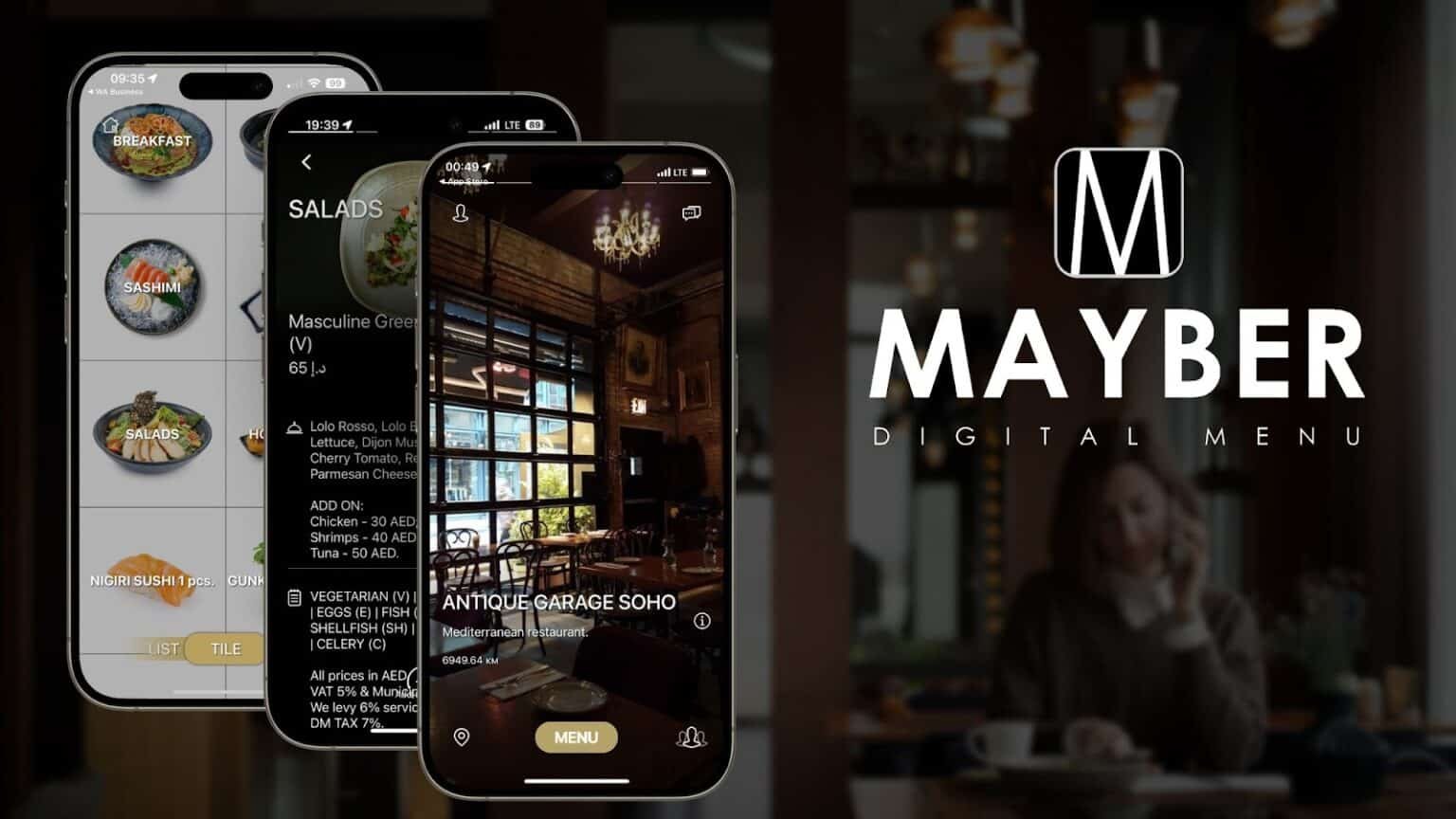 Discover Mayber: Seamless Dining Across 3000+ Global Spots